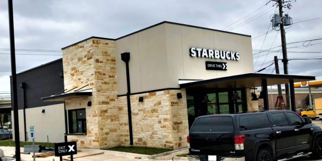 Starbucks near Austin Bergstrom Airport - Austin, Texas - Engen Contracting