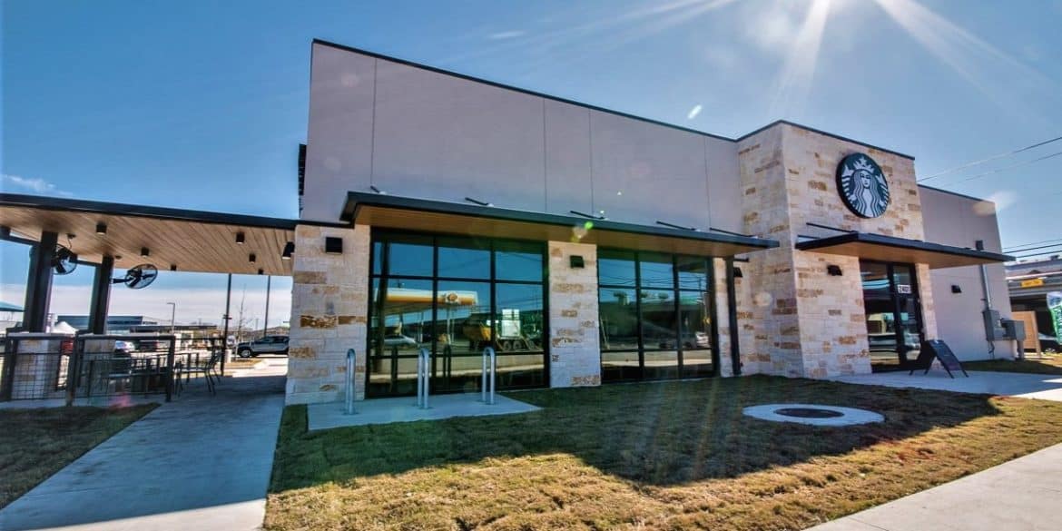 Starbucks near Austin Bergstrom Airport - Austin, Texas - Engen Contracting